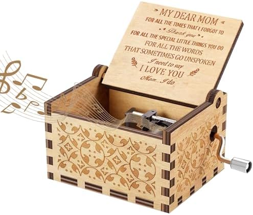 From Dad Personalized Music Box For Daughter In Law From Mom