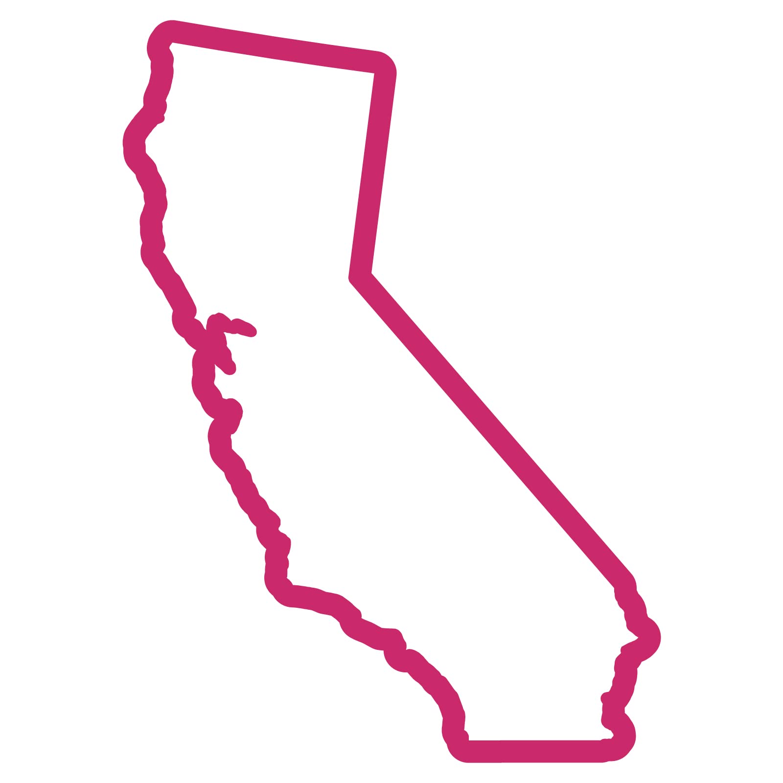 California State Map Outline 11,900+ California State Outline Stock