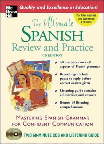 Amazon.com: The Ultimate Spanish Review & Practice (Book w/2CDs ...