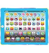 Amazon.com: Kids Learning Pad Tablet Toddler with LED Screen Teach ...