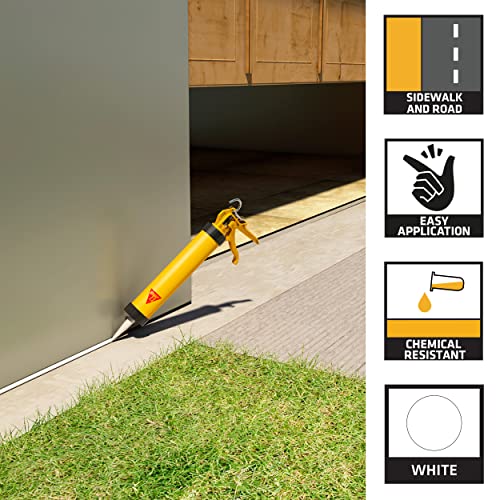 Sika Sikaflex Pro 3 Purform Flexible Polyurethane Sealant, White, 600 ...