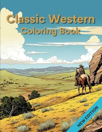 Amazon.com: Classic Western: Coloring Book (Western Coloring books ...