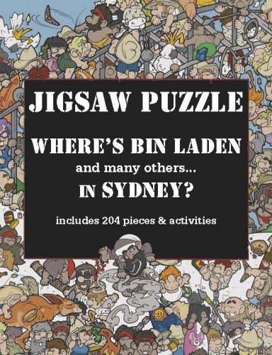 Where's Bin Laden in Sydney? Jigsaw Puzzle: Includes 150 Places and ...