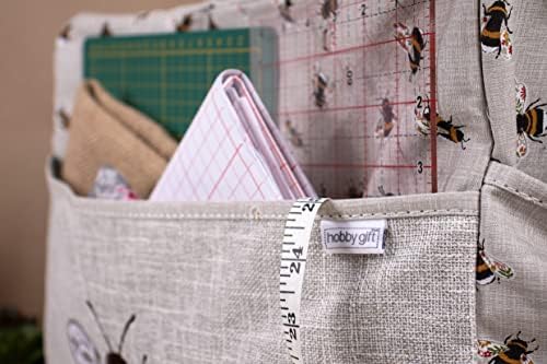 Hobby Gift Exclusive Sewing & Embroidery Machine Cover with Pockets ...