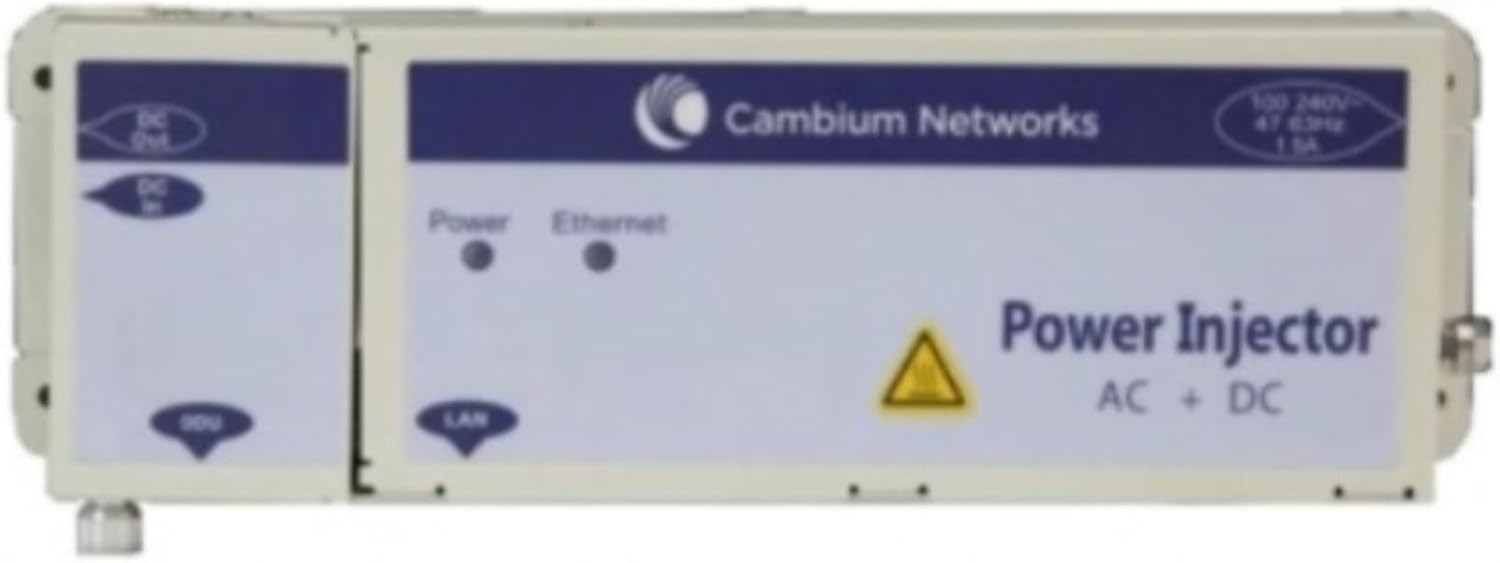 Amazon.com: Cambium Networks - C000065L002D - Inyector de potencia mejorado PTP 650/670 AC+DC ...