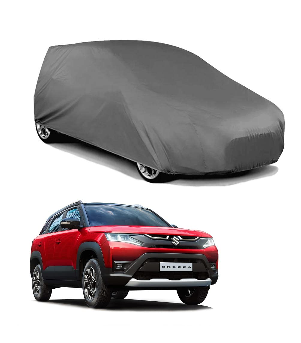 BABBLINGS Car Body Cover Compatible with Maruti Suzuki New Brezza 2025 ...