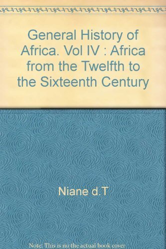 Amazon.com: GENERAL HISTORY OF AFRICA VOL IV AFRICA FROM THE TWELFTH ...