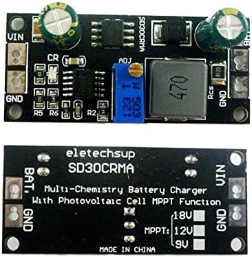 Amazon.com : MPPT Solar Charge Controller Solar Panel Charger ...