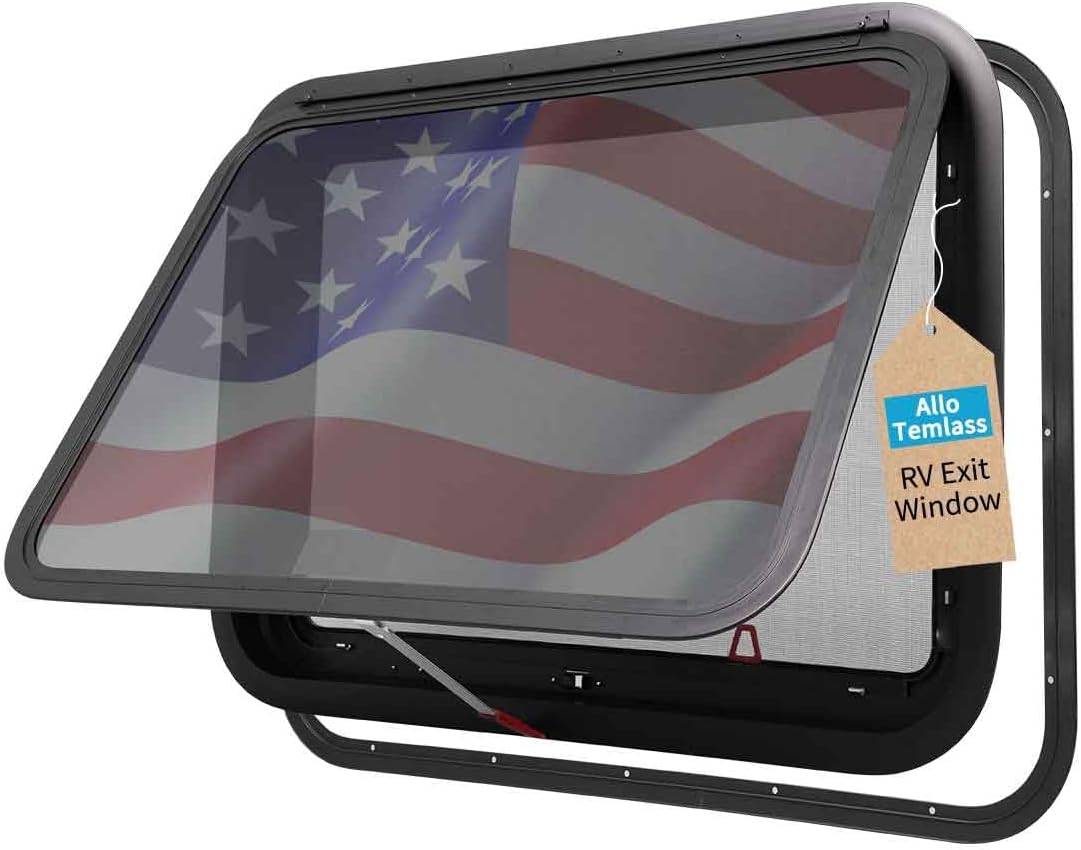 Amazon.com: RV Exit Window 30” W X 20” H – Ultra Thick Tempered Glass ...