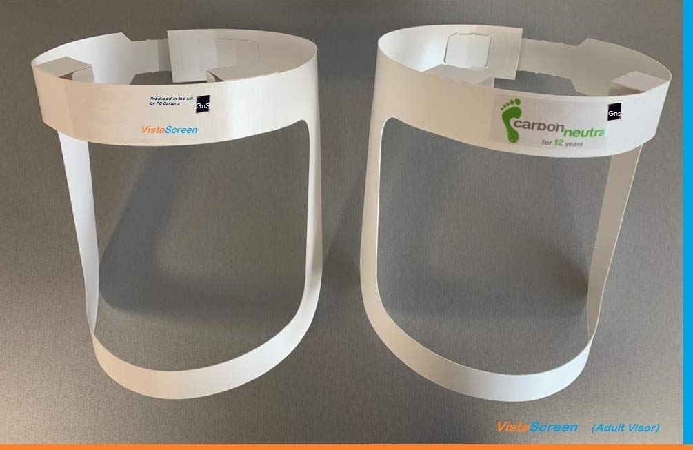 Disposable Face Shield Visor Clear View Single Use Anti Mist ...