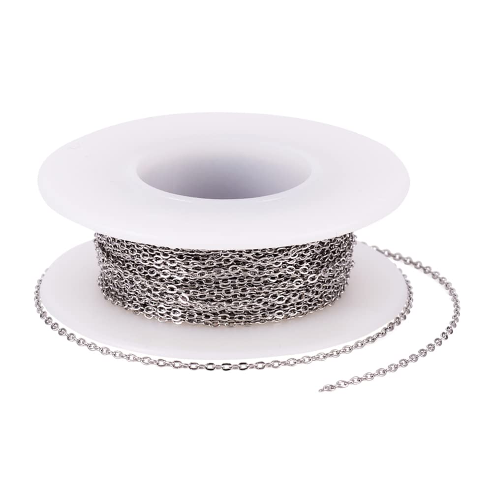 Soldered Cable Chain Stainless Steel