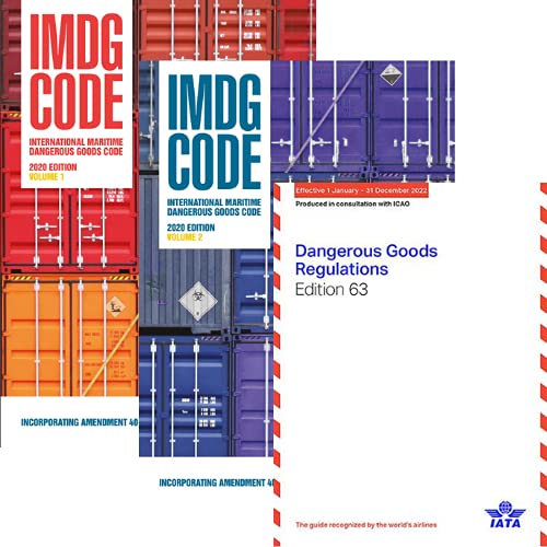 65th Edition IATA Dangerous Goods Regulations + 2022 41st Ed. IMDG Code 41-22 (Combo): Imo ...
