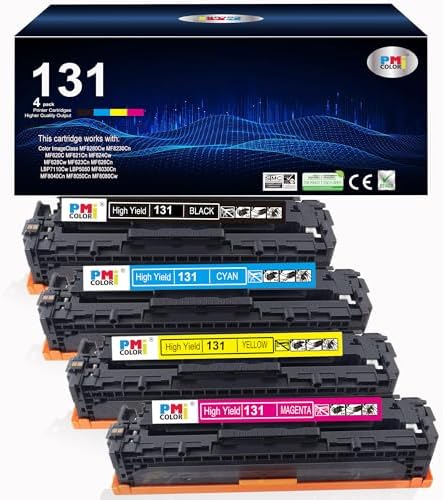 Amazon.com: 131 Toner Cartridges Set Replacement for Canon 131 Toner ...