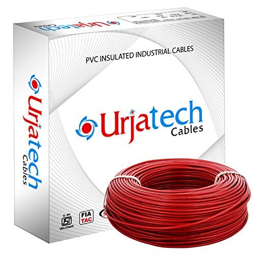 CAPITAL Cable 6 sq mm 1 Core Copper Wire (Red; 90 m) : Amazon.in: Home ...