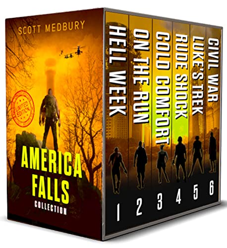 America Falls: The Post-Apocalyptic Series 1-6 Box Set eBook : Medbury ...