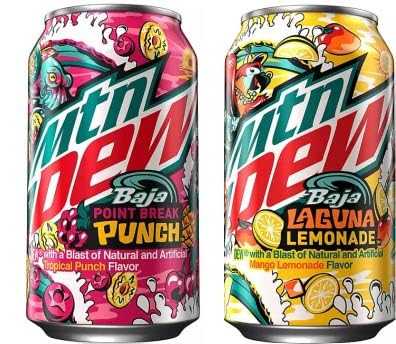 Buy ainDew Baja Blast Tropics Variety Pack, 12 fl. oz., 14 pk, (8) Laa ...