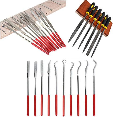 SE Heavy Wood Rasp Riffler File Set - Assorted Files for Rasp Cuts ...