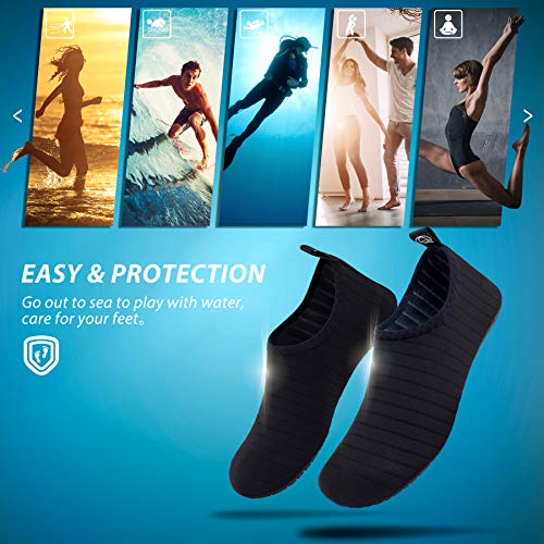 SIMARI Water Shoes for Women Men Swim Aqua Socks Beach Pool - Want It All
