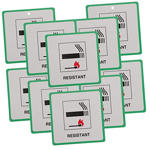 PLAFOPE 100 Pcs Dl7 Fire Sign Furniture Fire Warning Labels Warning ...