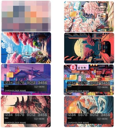 Amazon.com: Babymiu Game Anime Debit Credit Card Cover Sticker Decal ...