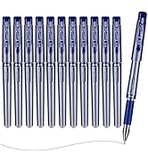 Amazon.com: M&G Gel Pens, Blue Ink Gel Pens Fine Point 0.7mm ...