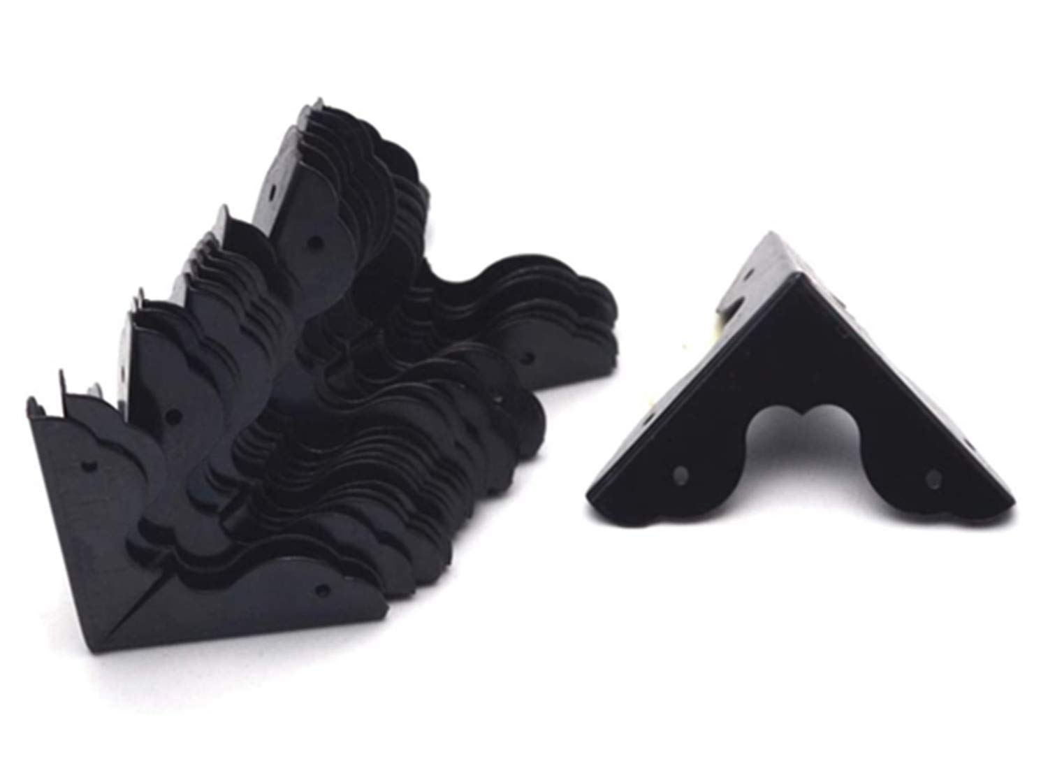 Amazon.com: XMHF Box Corner Protector Triangle Metal Case Wooden Box ...