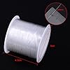 2 Packs 0.4 mm Clear Nylon Wire Non-stretchy Beading Threads for ...