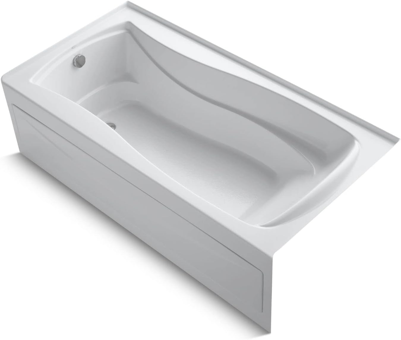 KOHLER K-26109-LA-0 Entity 60-Inch x 30-Inch Alcove Bath with Integral ...