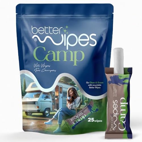 Amazon.com: Better Wipes Camp, Extra Large Body Wipes for Campers ...