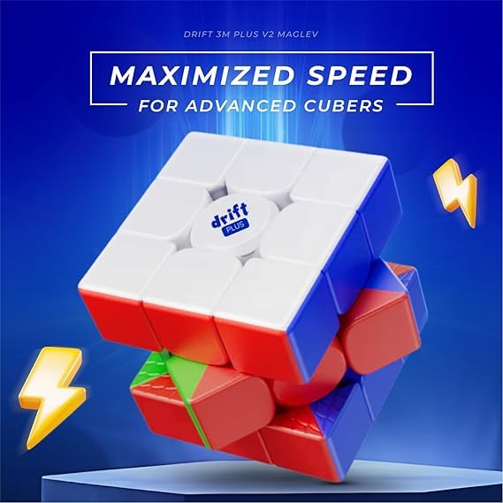 Cubelelo Drift 3M Plus v2 3x3 (MagLev) Magnetic Speedcube (New 2024 ...
