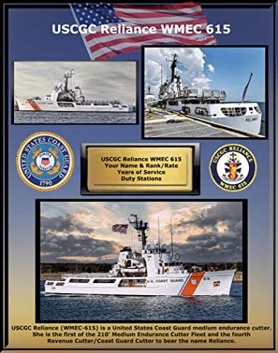 Amazon.com: USCGC Reliance WMEC 615, Custom Personalized Photo. US ...