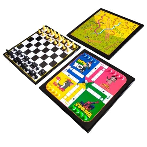 Buy Hyper Chess Board Ludo Board Game Snake and Ladder Game for Kids 14 ...