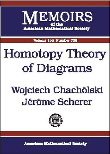 Amazon.com: Homotopy Theory of Diagrams: 9780821827598: Chacholski ...