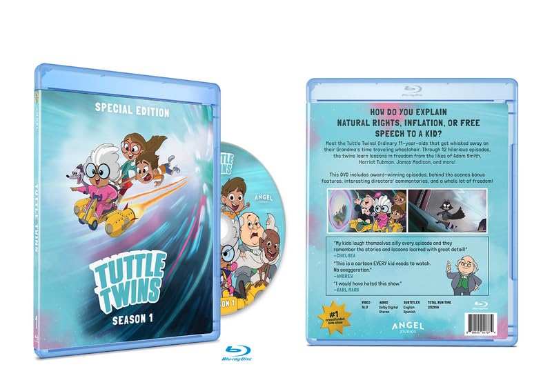 Amazon.com: Tuttle Twins: Season 1 [Blu-ray] 2021 : Movies & TV