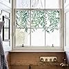 Amazon.com: Flortlias Spring Leaves Window Decals, Transparent Stained ...