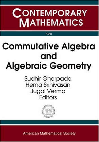 Amazon.com: Commutative Algebra And Algebraic Geometry: Joint ...