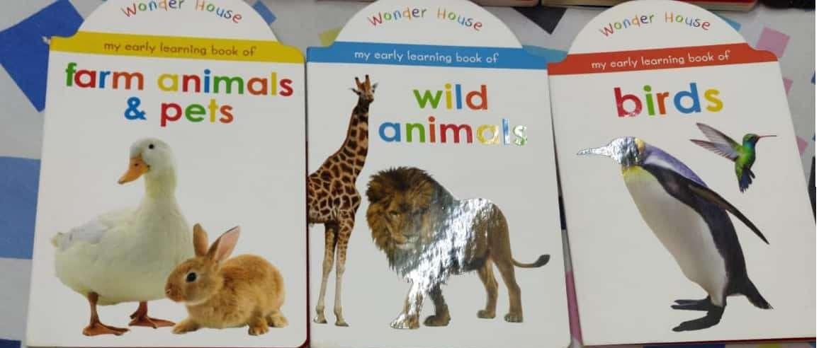 My Super Boxset of Board Books For Kids: Opposites, Wild Animals, Farm ...