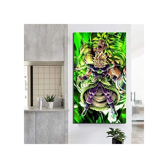 Buy 1 Piece Anime Poster Broly Legendary Super Saiyan Picture Dragon ...
