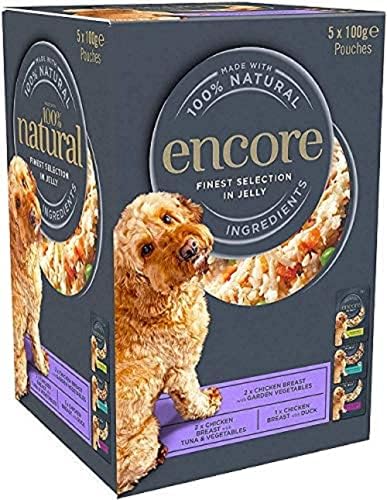 Bundle of Encore Natural Wet Dog Food Pouches Chicken Selection in ...