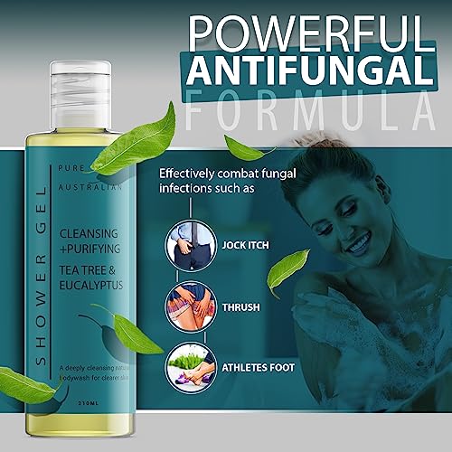 Australian Pure Tea Tree and Eucalyptus Shower Gel – BigaMart