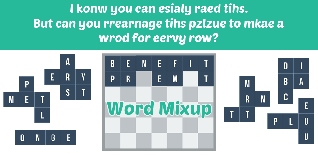 Word MixUp - Mix. Solve. Play this Word Jigsaw Game! - App on Amazon ...