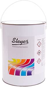 Steyer 5L White High Build Cellulose Primer : Amazon.co.uk: Automotive