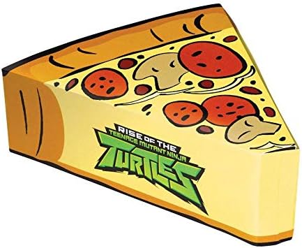 Amazon.com: Rise of the TMNT Pizza-Shaped Favor Boxes- 8 pcs., Multi ...