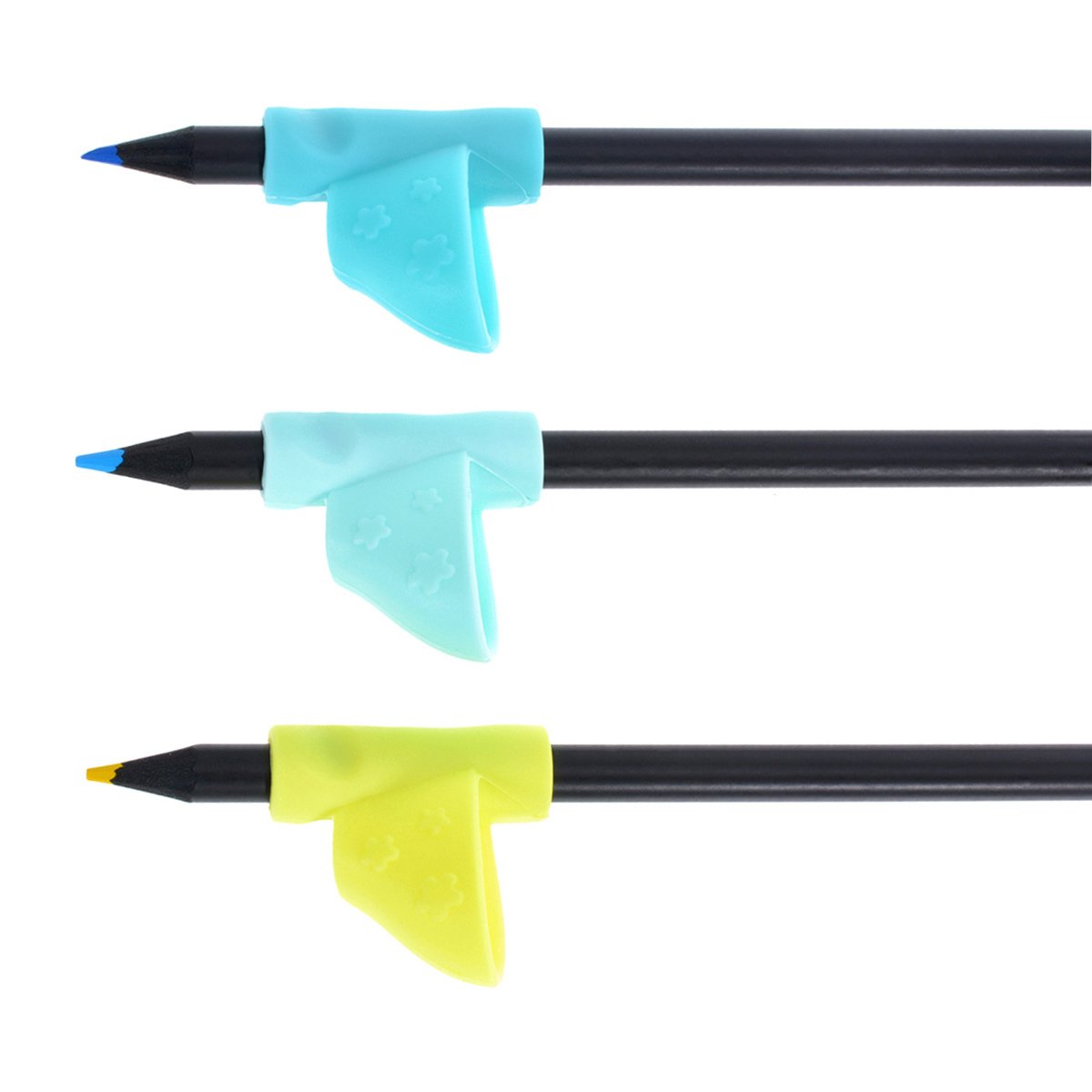 TankerStreet 3 Pcs Pencil Grip Holder Children Pen Handwriting Aid ...
