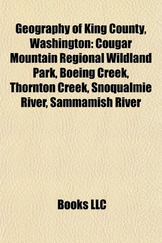 Geography of King County, Washington: Geography of Seattle, Washington ...