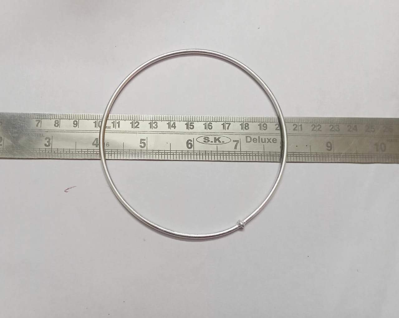 12 Inch Diameter #10 Steel Wire Shade Ring Nickel