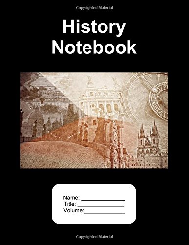 History Notebook. 500 Pages Lined Paper. 8.5"x11": The Notebook Factory ...