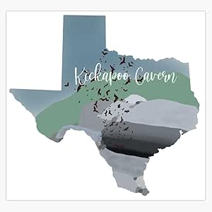 Amazon.com - Kickapoo Cavern State Park Bumper Sticker Vinyl Decal 5"