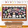 Amazon.com: JarThenaAMCS 110Pcs Welcome Back to School Bulletin Board ...