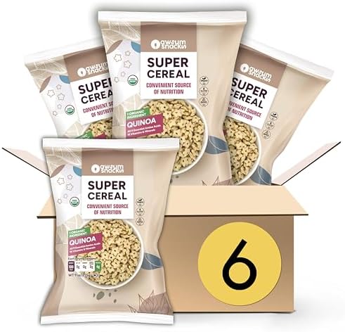 Amazon.com: Awsum Snacks SUPERCEREAL 6oz (Pack of 6) - Certified USDA ...